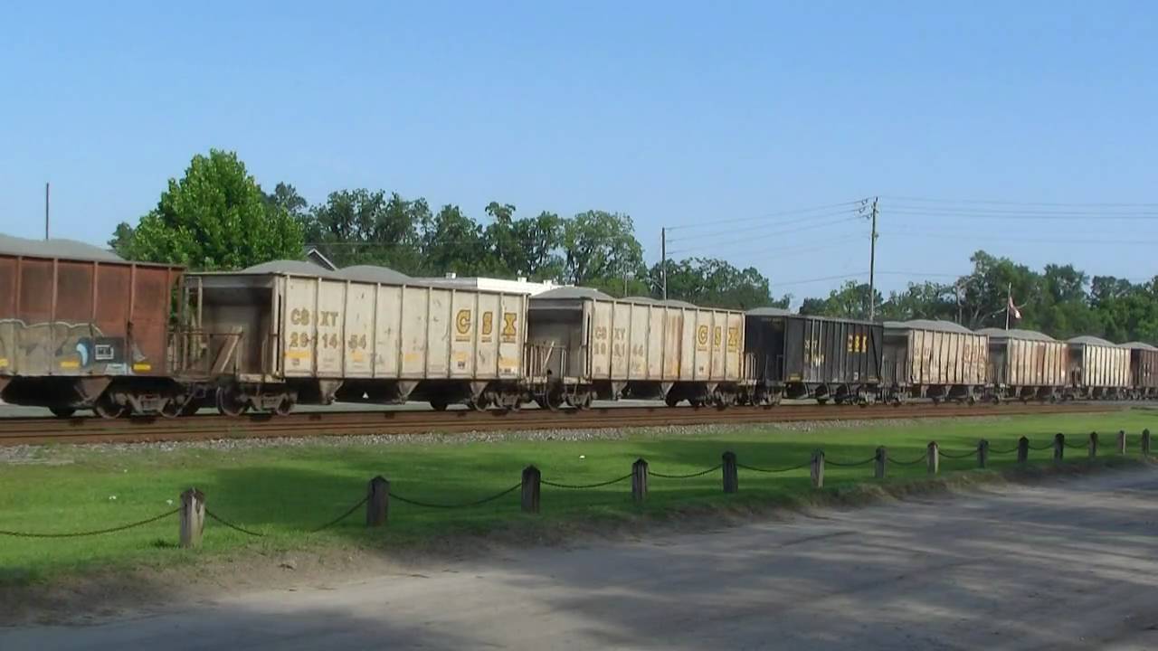 CSX K923 at Folkston on 8-6-09 in HD - YouTube