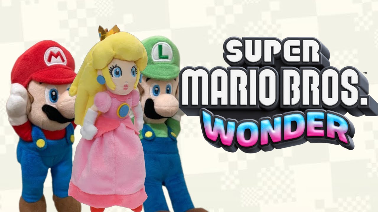 Mario wonder plush version - YouTube