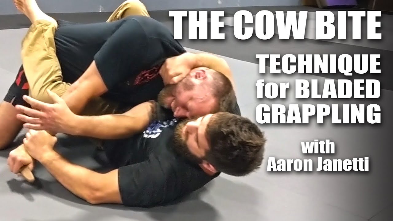 Bladed Grappling Jiu-Jitsu | The Cow Bite Technique - YouTube