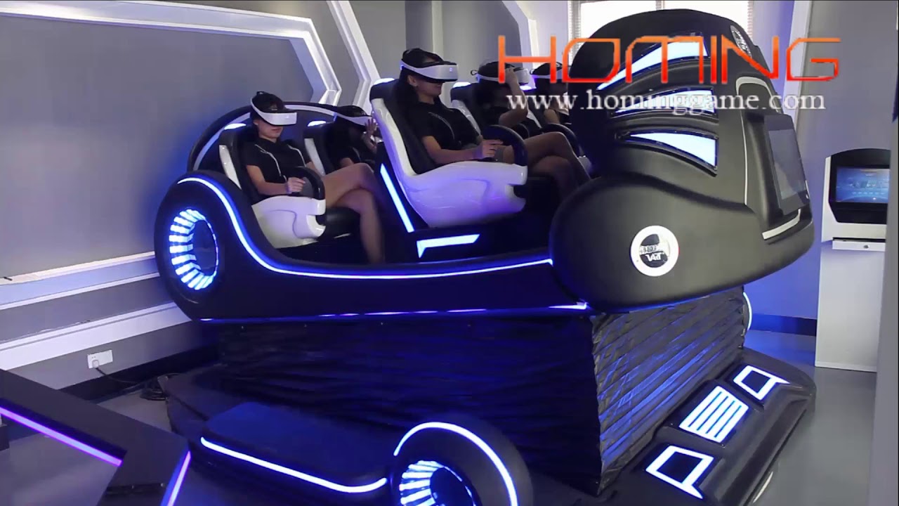 9D Reality VR 6 Seats Cinema Theater Game Machine|Family six-seat VR ...