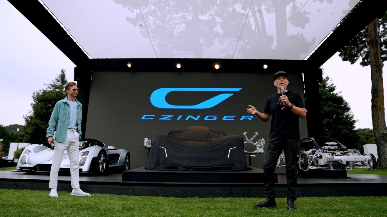 Kevin and Lukas Czinger reveal the Czinger 21C Blackbird Edition - AN ...