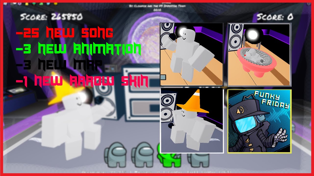 [Roblox Funky Friday]IMPOSTER V3,VS STATIC UPDATE - YouTube