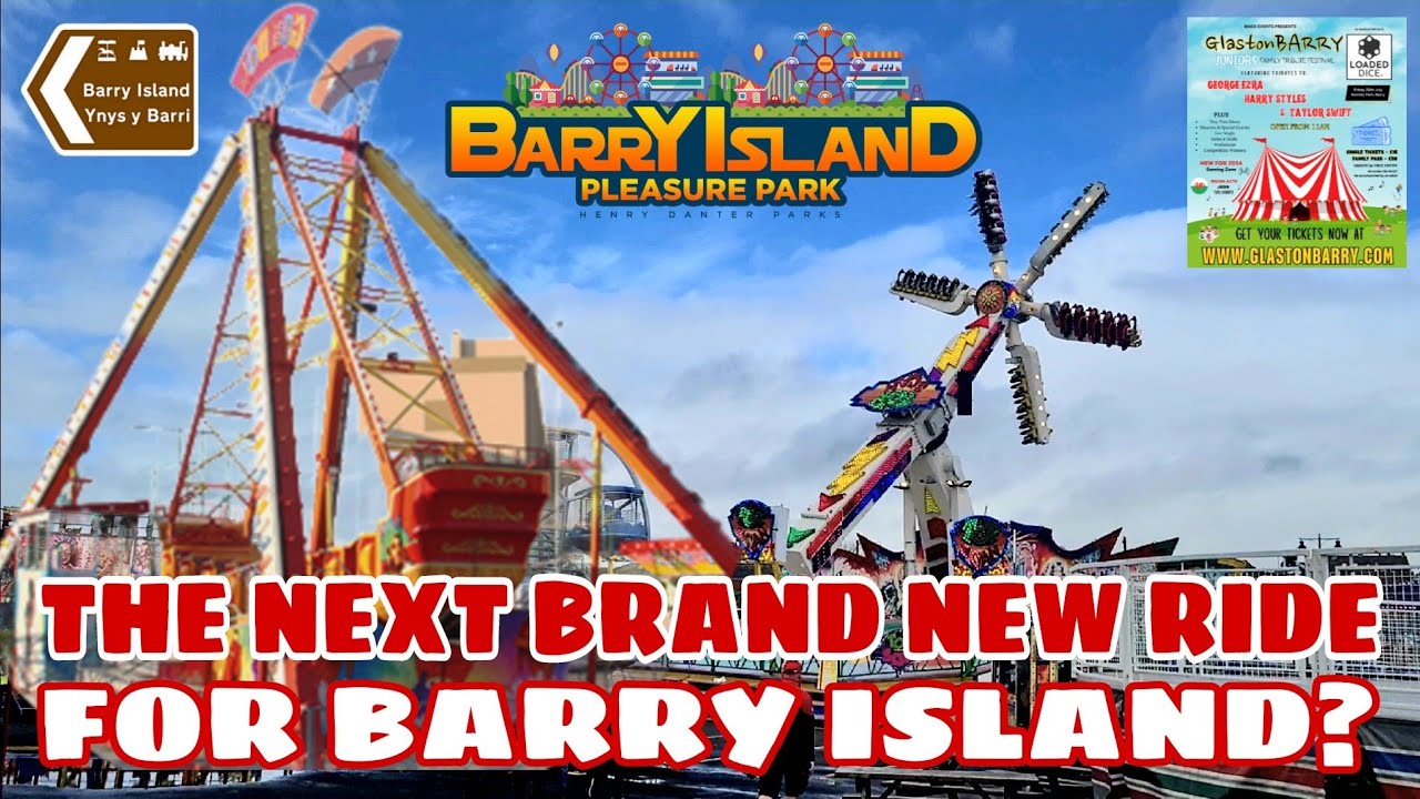 The Next Brand New Ride For Barry Island Pleasure Park? - YouTube