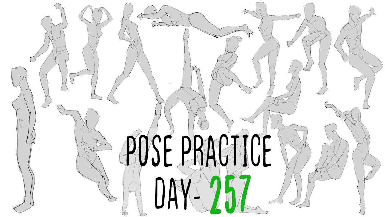 Daily Pose Practice Part 257 - YouTube