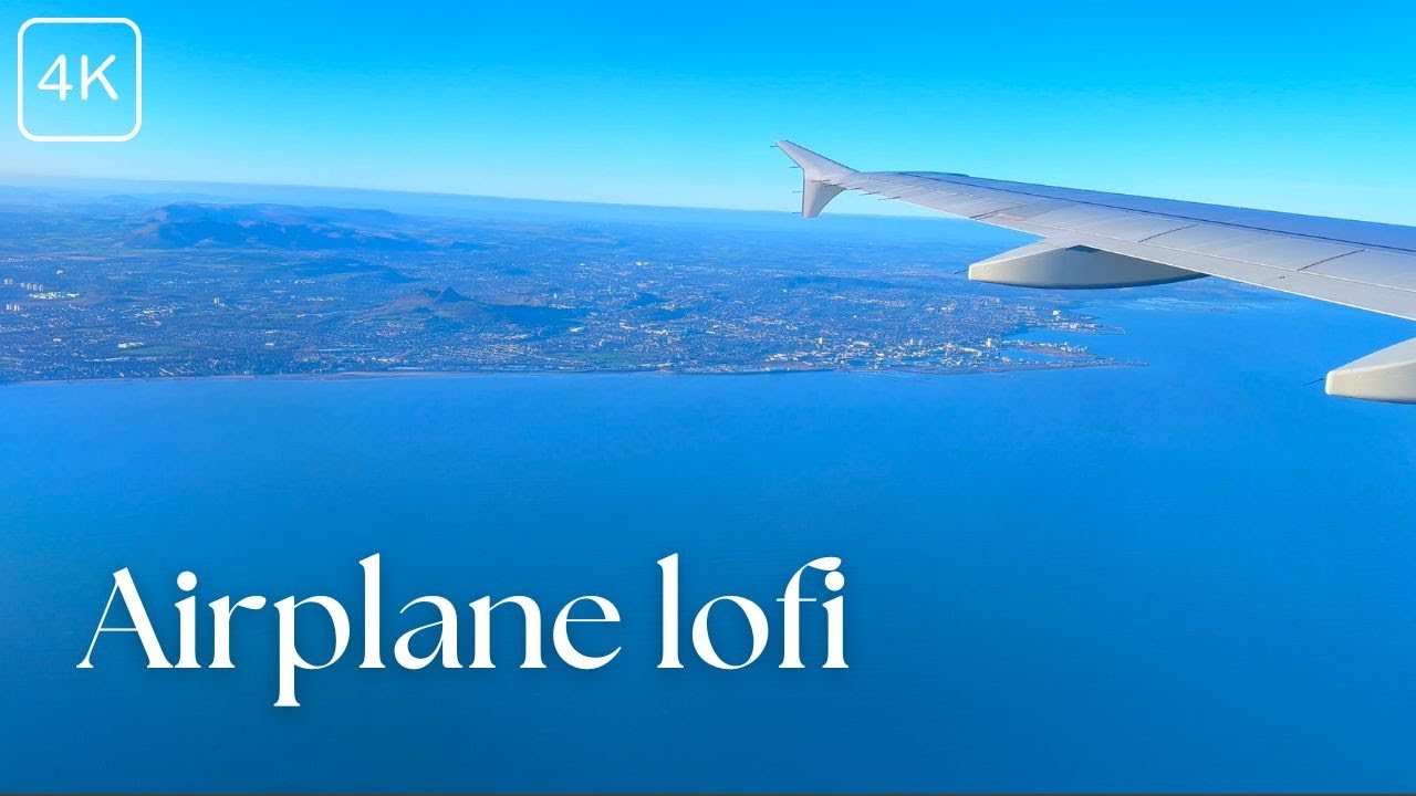 Elevated Serenity: Lofi Music, Airplane Ambiance & Edinburgh Airport ...