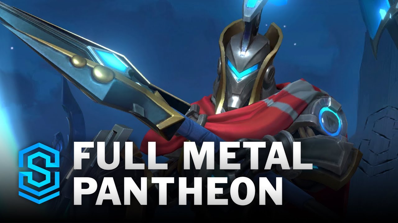 Full Metal Pantheon Wild Rift Skin Spotlight - YouTube