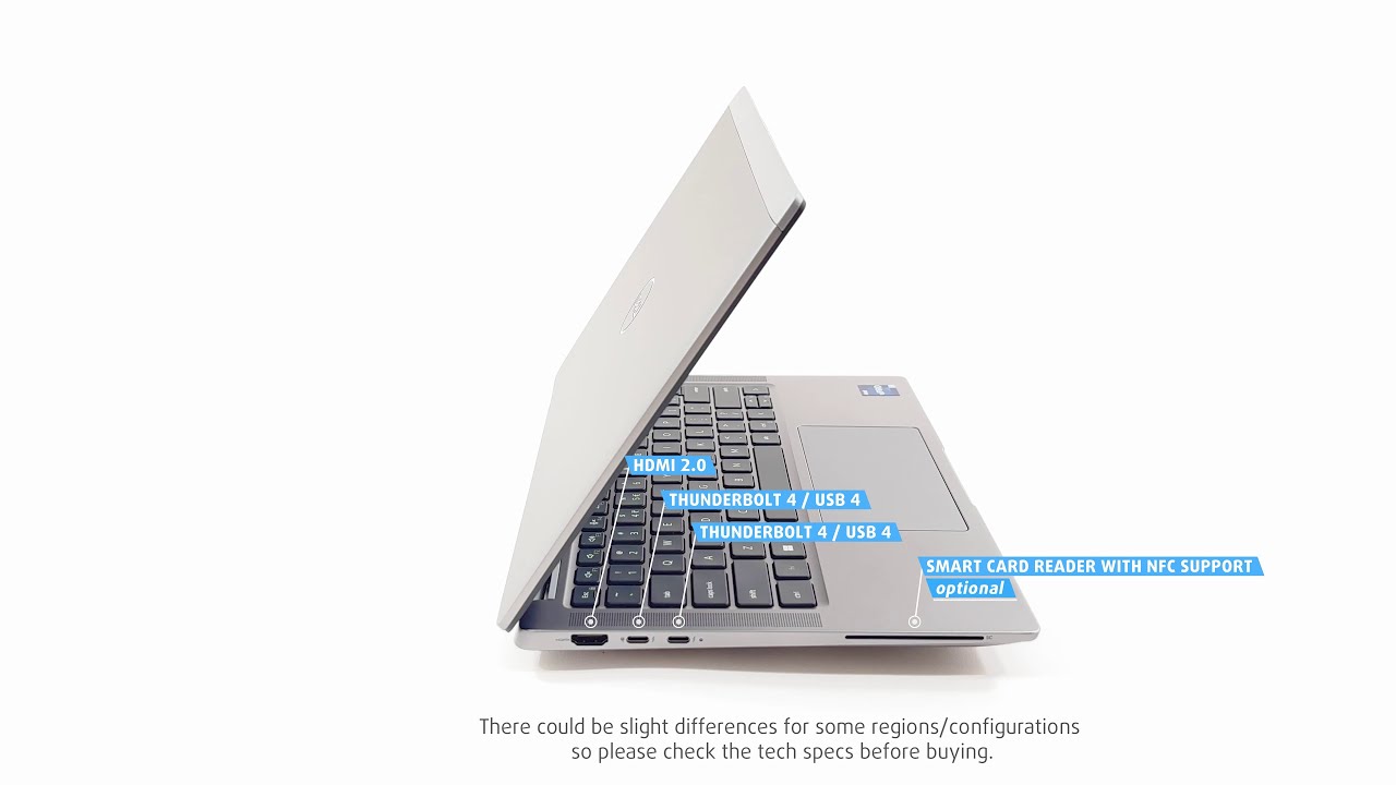 🔄 Dell Latitude 13 7340 - Ports info and 360º look - YouTube