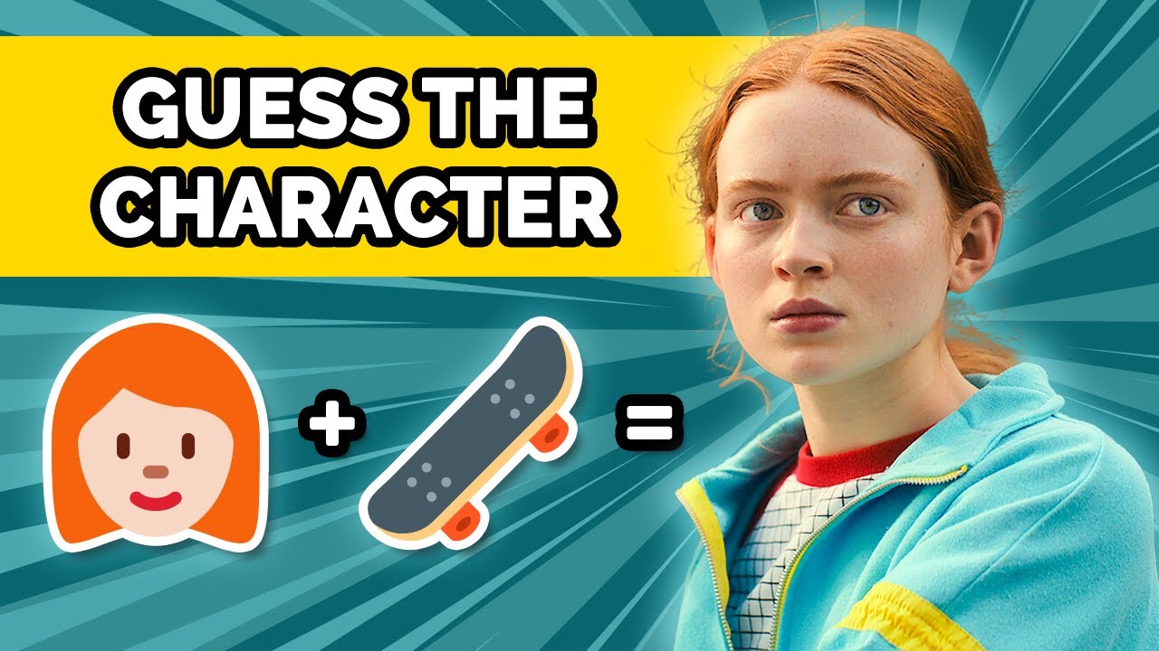 Guess The STRANGER THINGS Characters by Emojis...! - YouTube