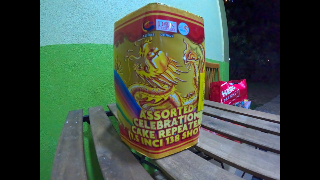 MERCUN ASSORTED CELEBRATION CAKE REPEATER 138 SHOTS👍🏻👍🏻👍🏻👍🏻👍🏻 - YouTube