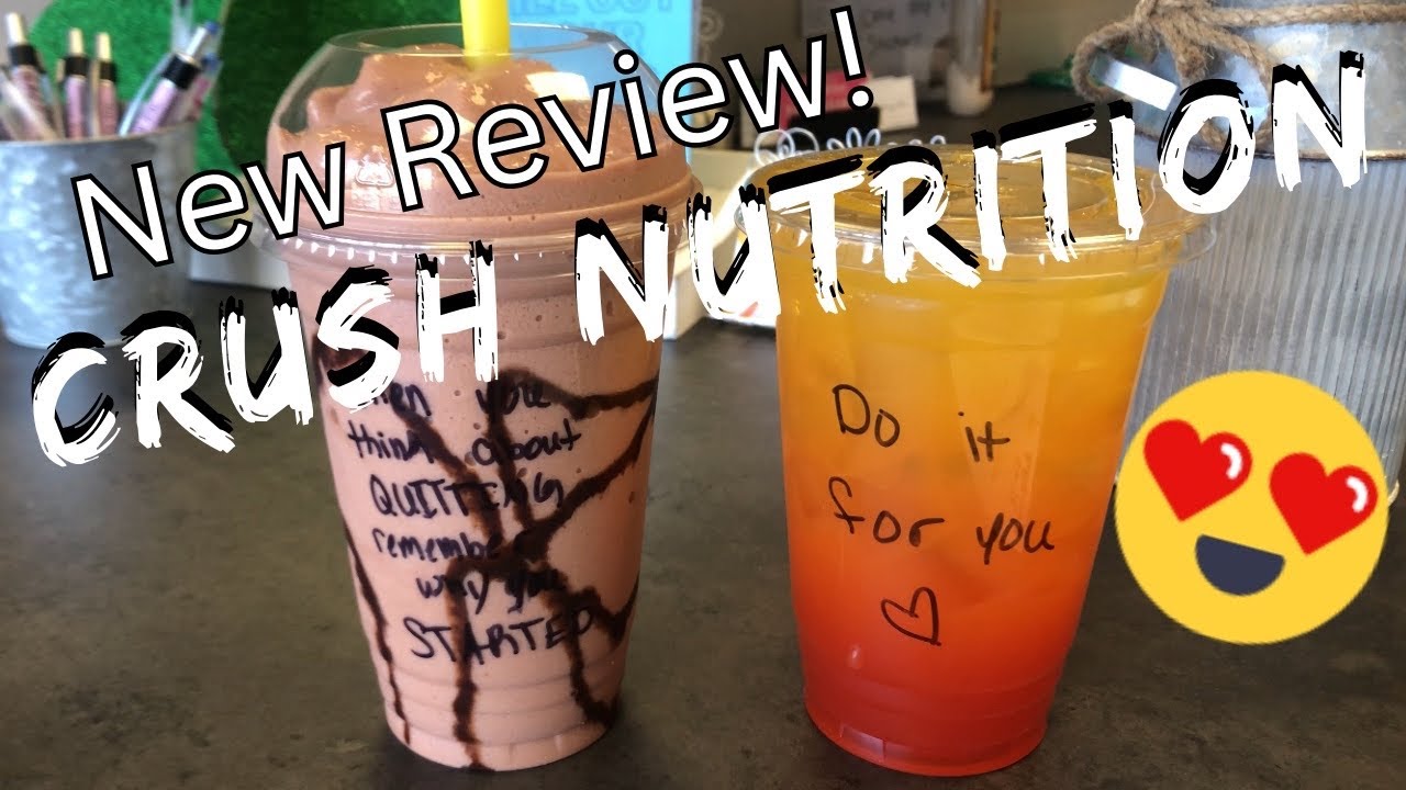 Crush Nutrition in Asheboro, NC | Drink Review - YouTube