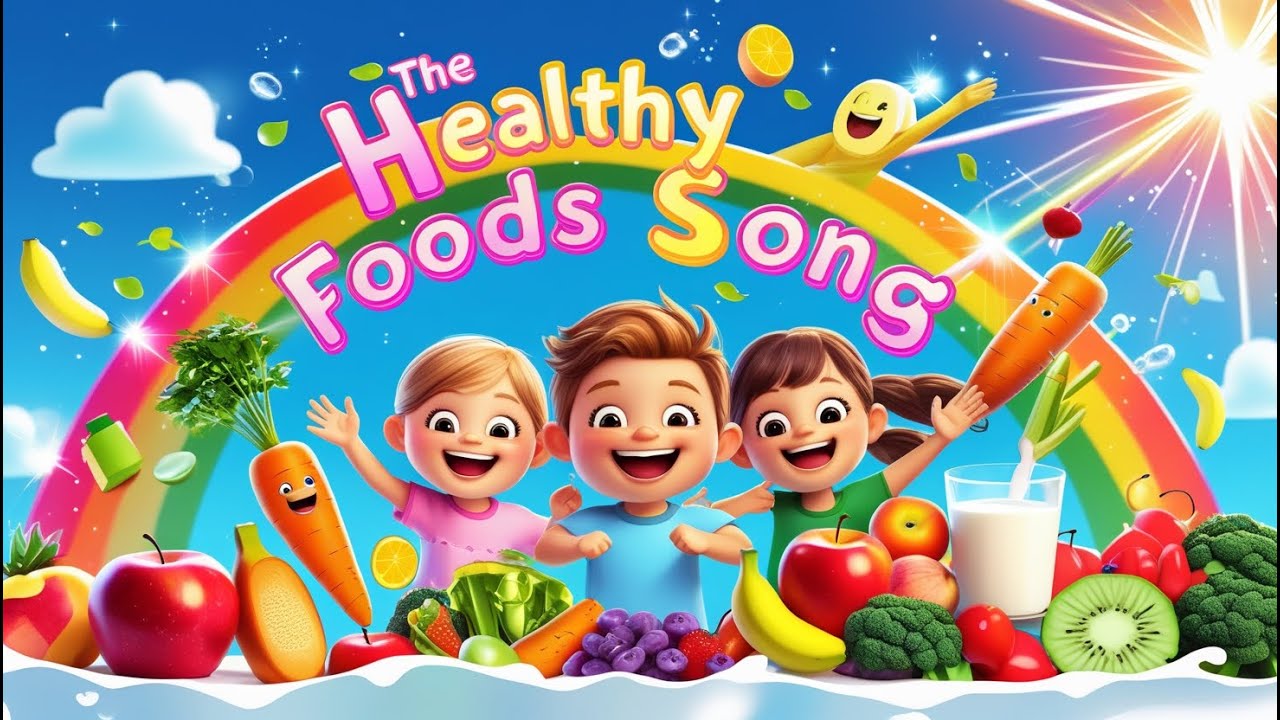🍎🥦The Healthy Foods Song🥕🍌 - YouTube