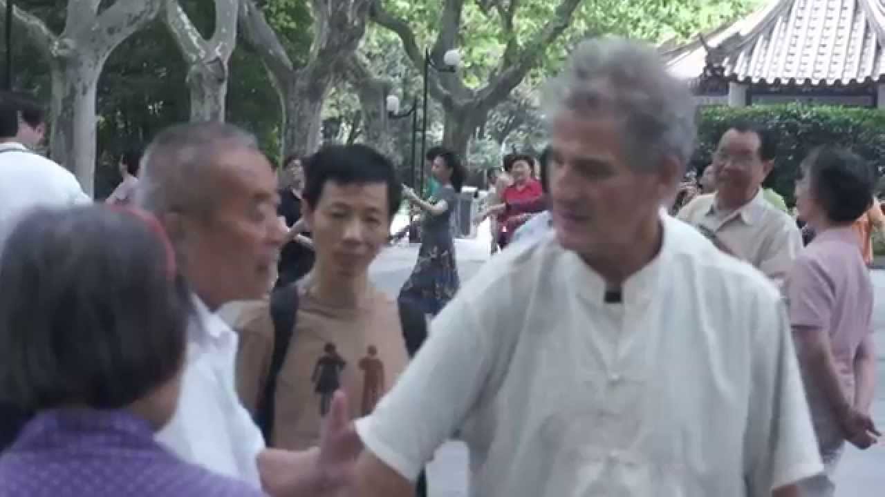 Master Yun Yin Sen Pushing Hands lesson for Kevin Gaudette - YouTube