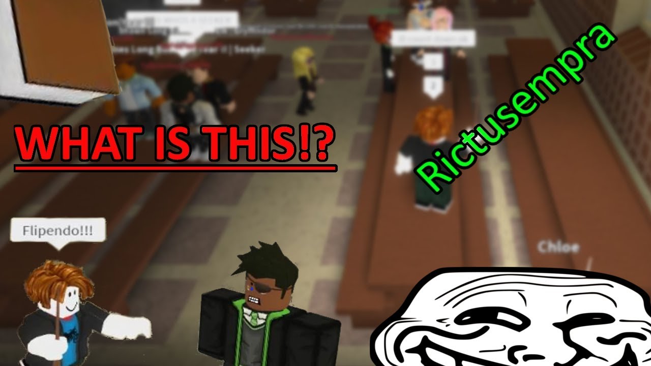 Harry Potter Roleplay Trolling | Roblox - YouTube