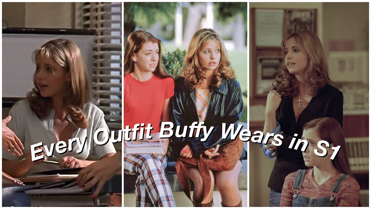 Every Outfit Buffy Wears in Season 1 - YouTube