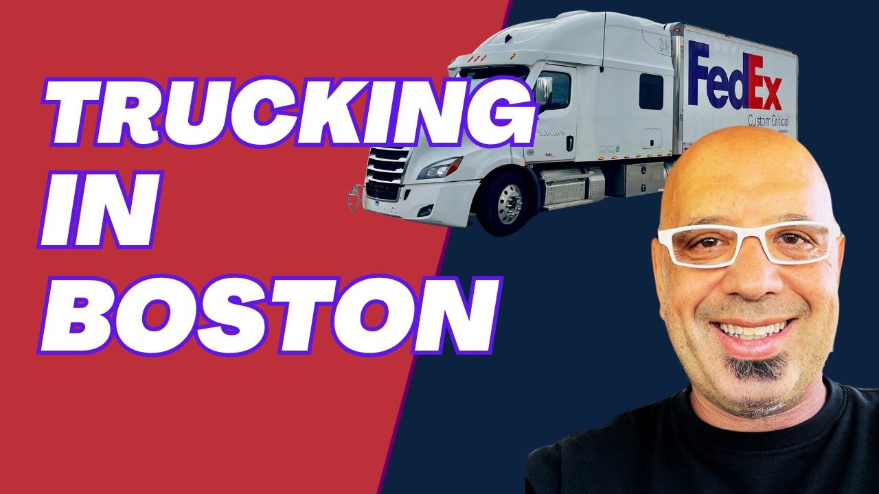 Fearless Truck Driving in Boston - FedEx Custom Critical Delivery - YouTube