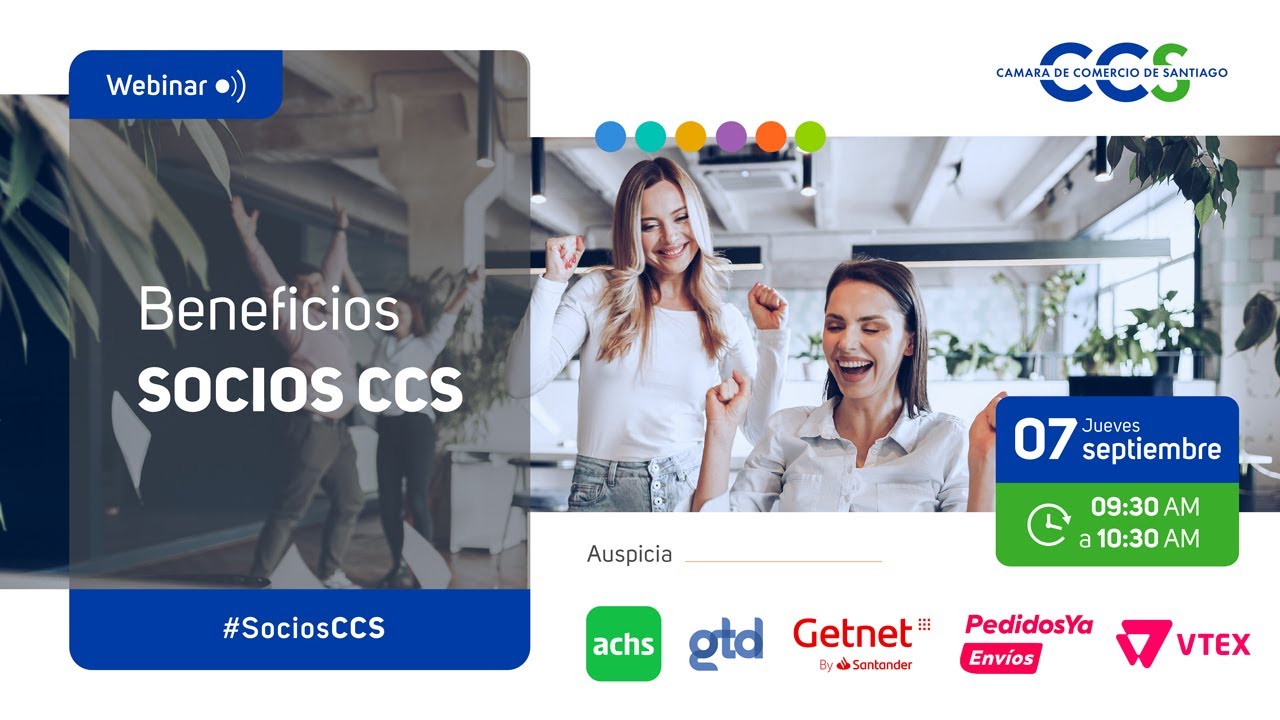 Webinar: Beneficios Socios CCS - YouTube