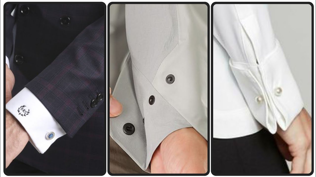Modern & beautiful Men's Shirts Cuff Ideas - YouTube