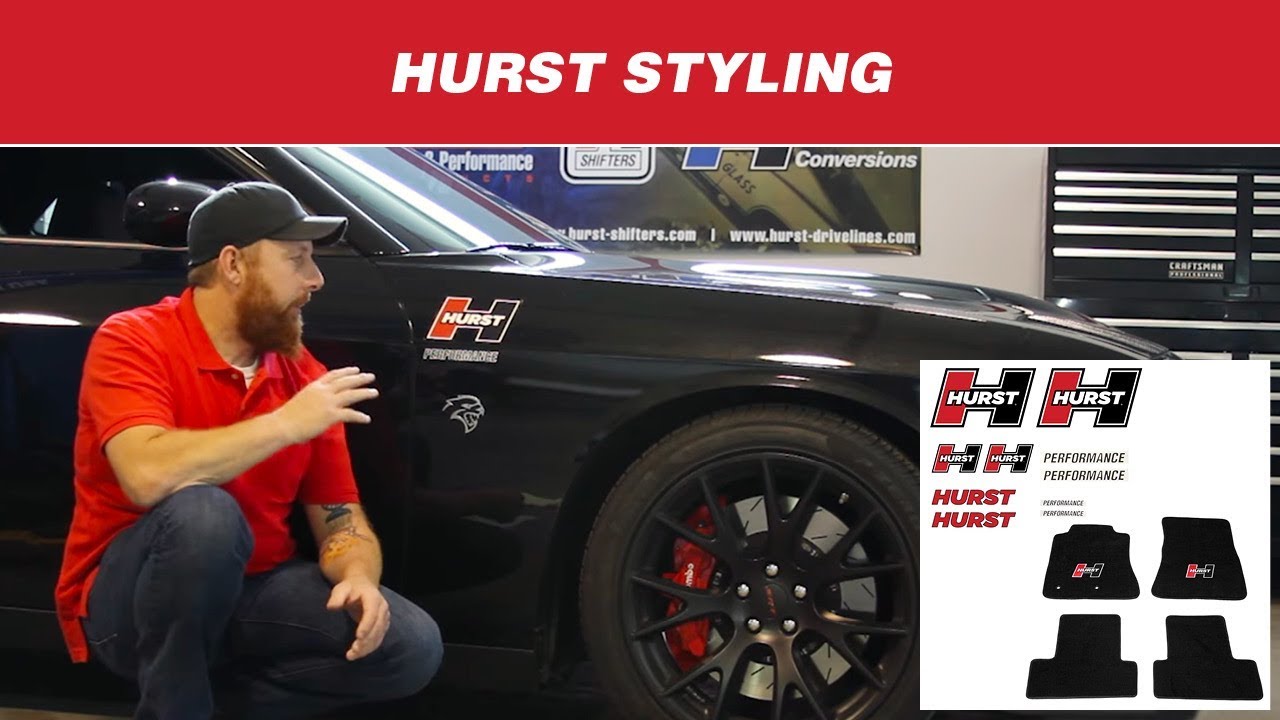Hurst Performance Styling: Graphic Packs, Emblems, and Floor Mats - YouTube
