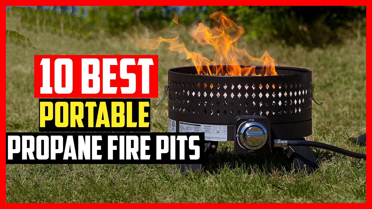 Top 10 Best Portable Propane Fire Pits For Camping 2025 - YouTube
