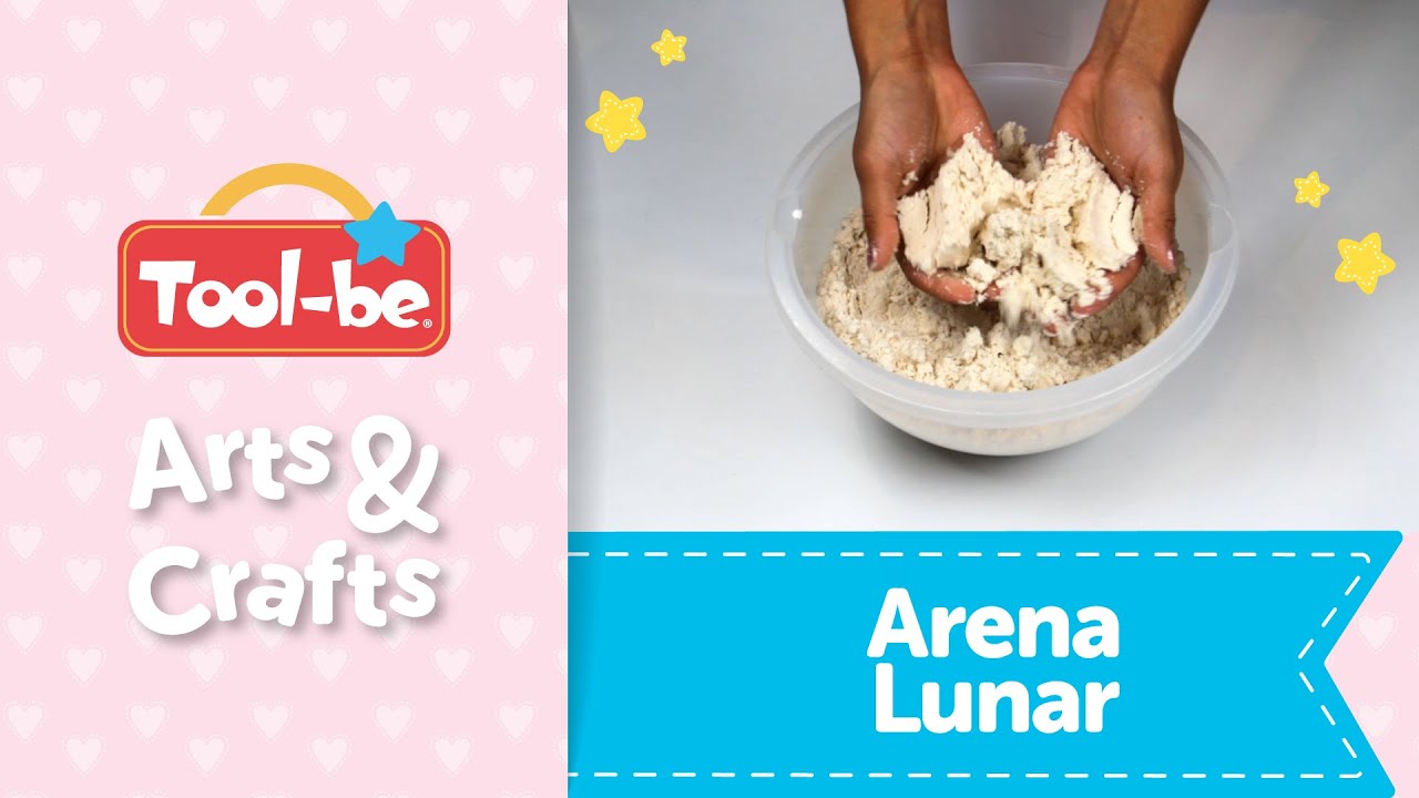 ¿Cómo hacer Arena Lunar o Moon Sand? | Arts & Crafts - Contigo en casa ...