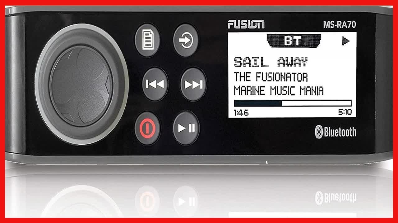Fusion MS RA70 Stereo with 4x50W AMFMBluetooth 2 Zone USB Wireless ...