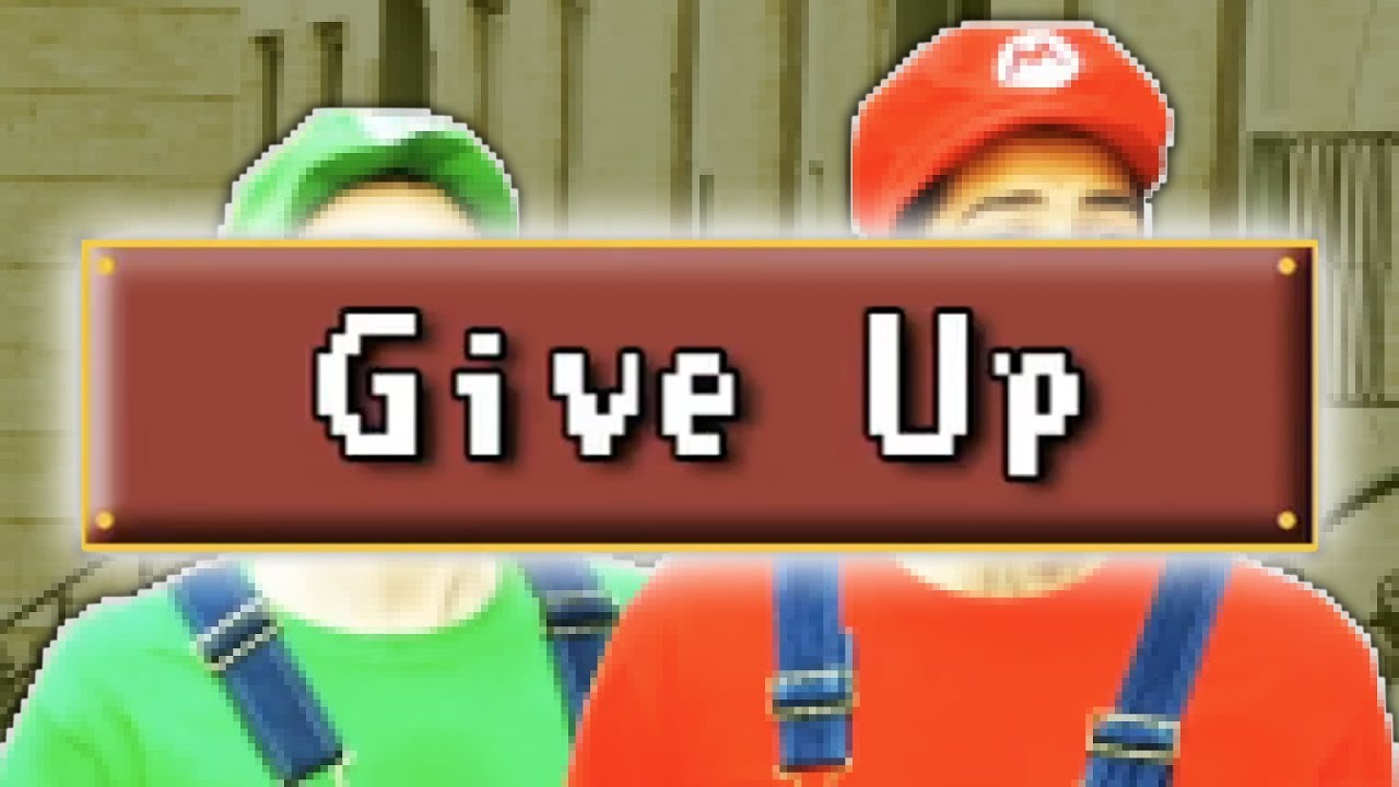 Give Up (Super Mario Interactive) - YouTube