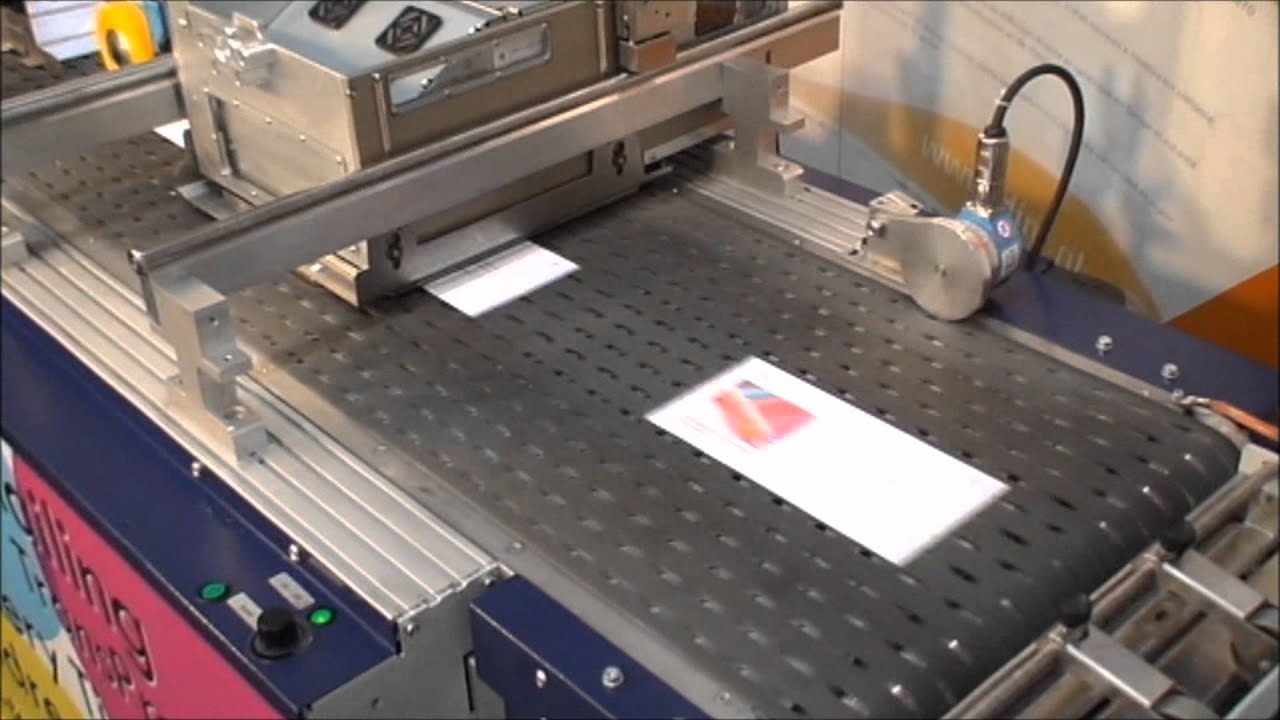 C500 full color printing of cards and envelopes.wmv - YouTube