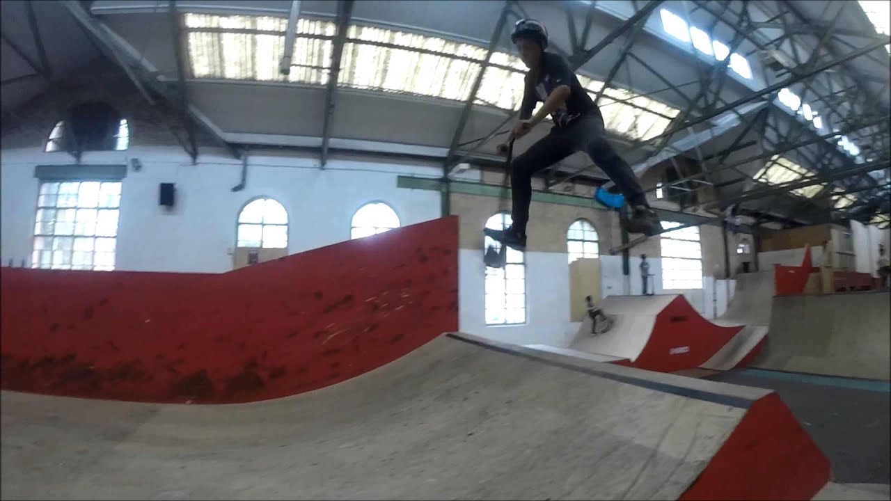 Creation SkatePark a rainy Day Edit With GoPro - YouTube