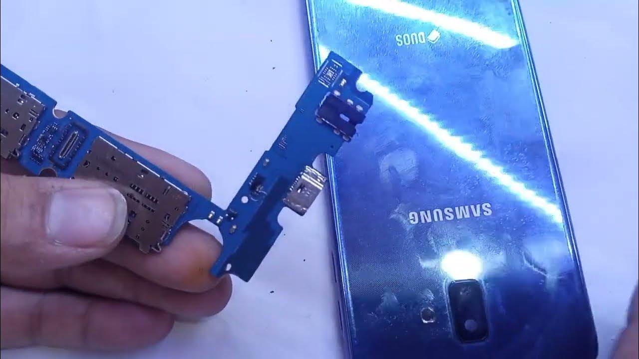 samsung j6 plus charging ic jumper/samsung j6 plus charging jumper solution - YouTube
