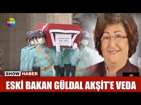 Eski Bakan Güldal Akşit'e veda