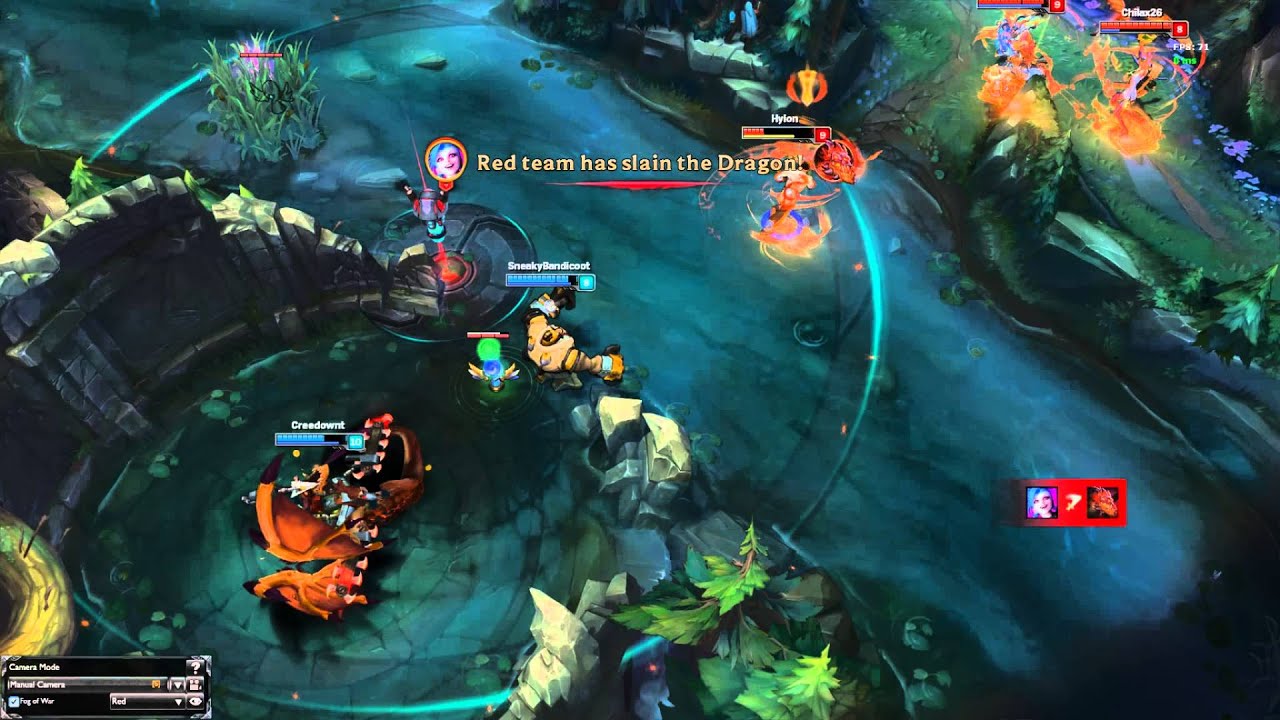 League of Legends Jinx Dragon Steal - YouTube