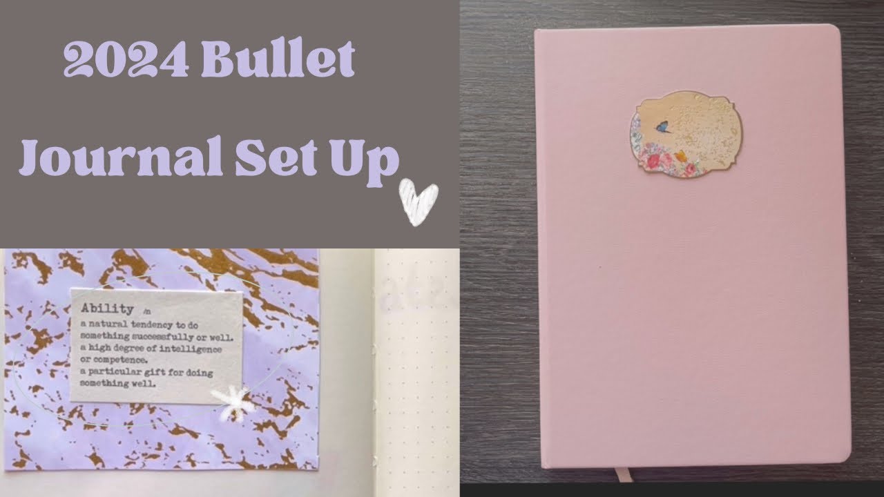 2024 Bullet Journal Set Up including Jan. Set Up - YouTube