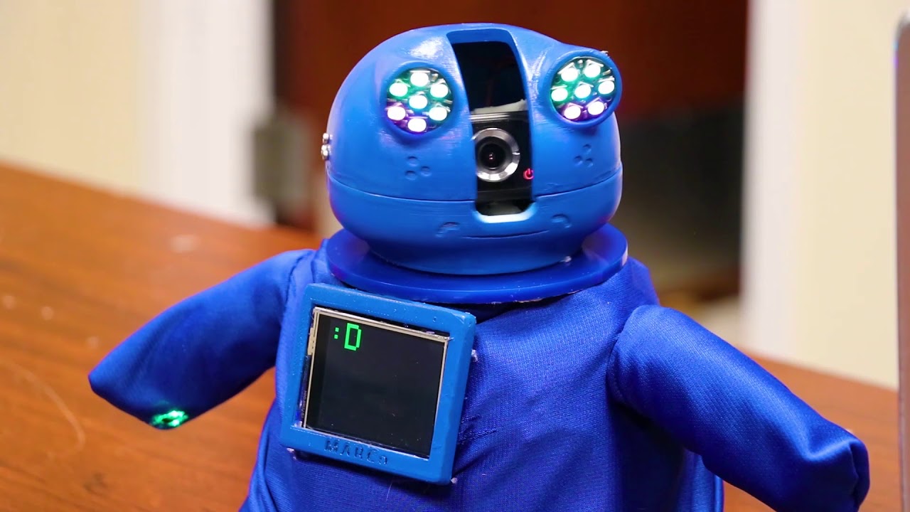 Meet MARCo - The Mentally Assistive Robotic Companion - YouTube