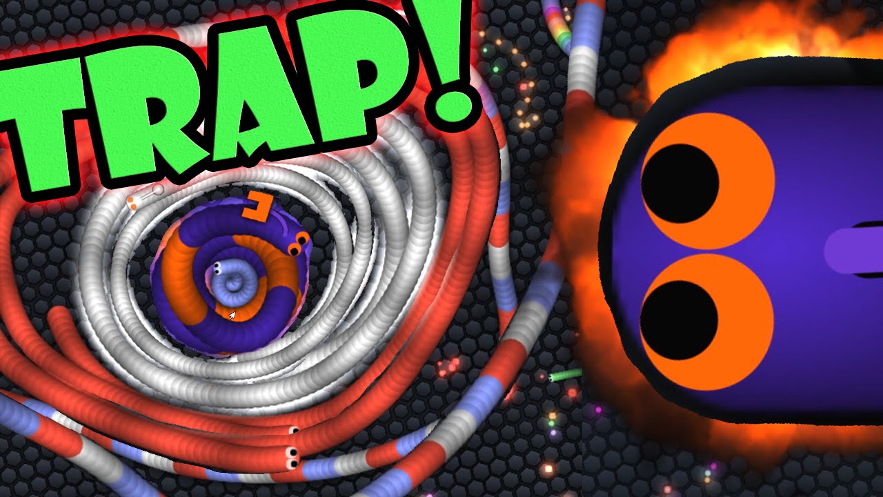 SLITHER.IO INSANE TRAPPING! | Slitherio Epic Funny Montage Gameplay ...