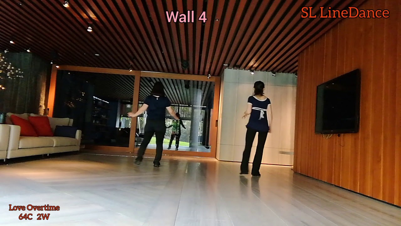 Love Overtime - Line Dance (Improver Level) - YouTube