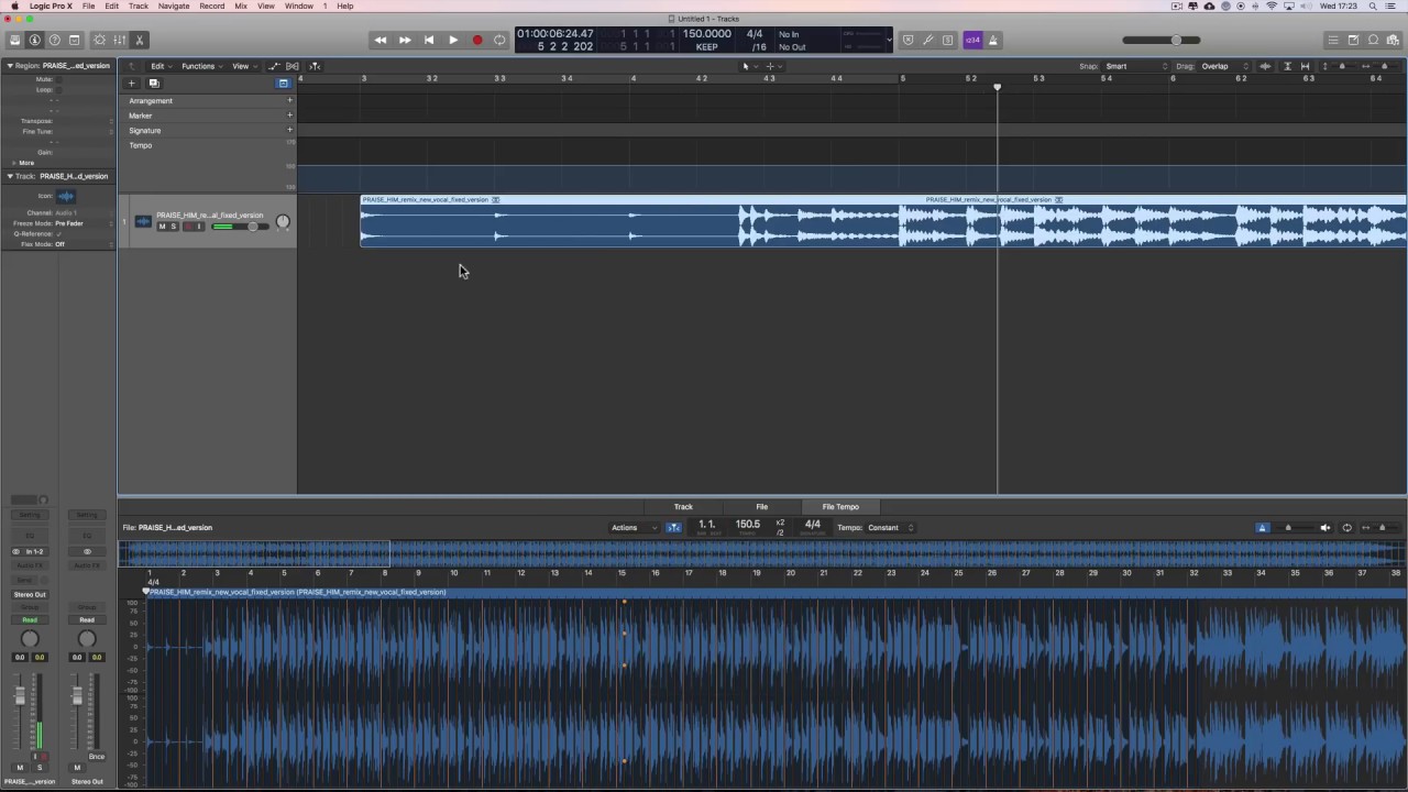 Logic Pro X 10.4 Smart Tempo Tutorial Part-2 - YouTube