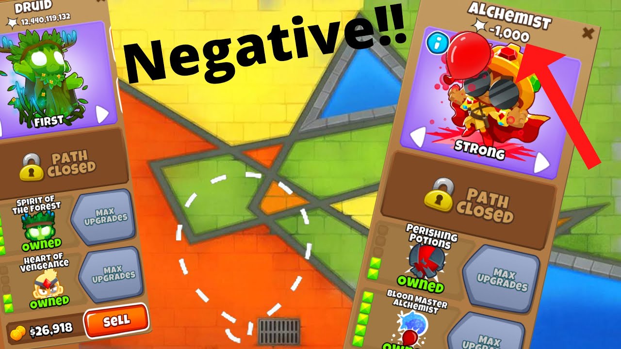Negative damage in BTD6!!!! - YouTube