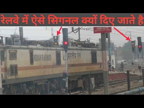What is the meaning of these Signals in Railways | How Train Signal ...