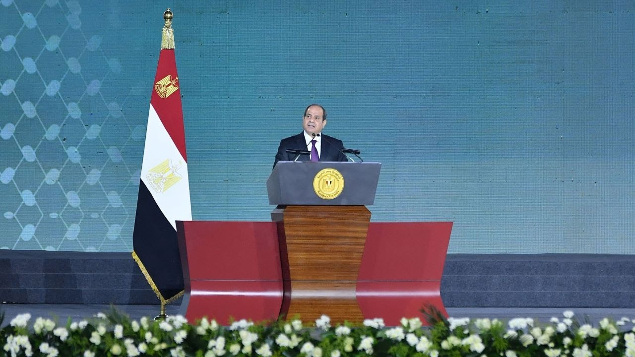 President El-Sisi Attends Long Live Egypt- Long Live Palestine Event ...