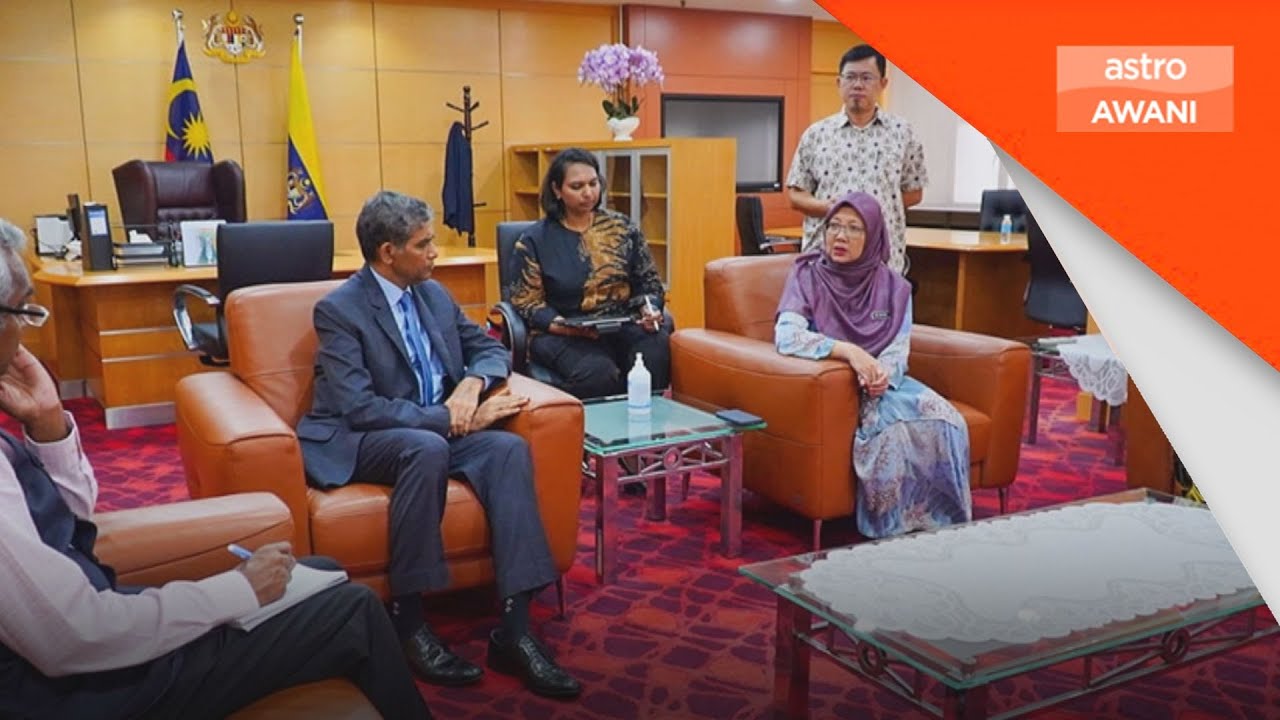 Dr Zaliha Mustafa terima kunjungan BN Reddy - YouTube