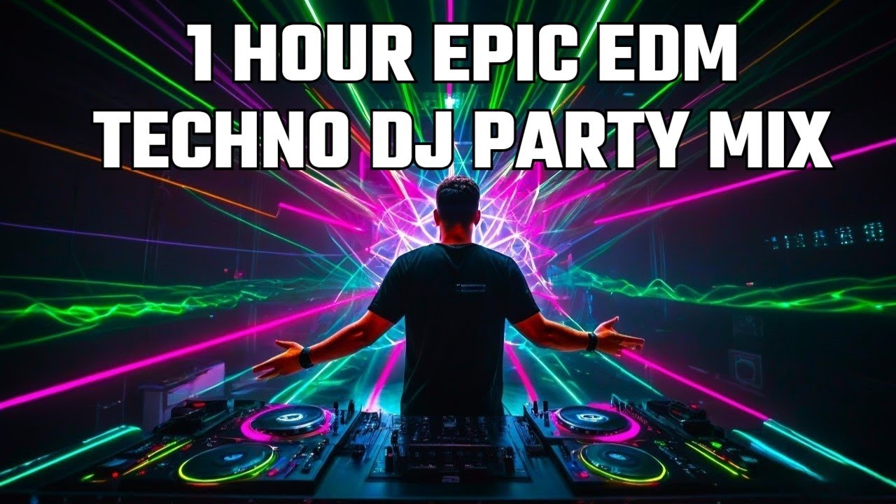 Prepare for an Exceptional 1 Hour EDM Techno House Rave Party Mix - YouTube