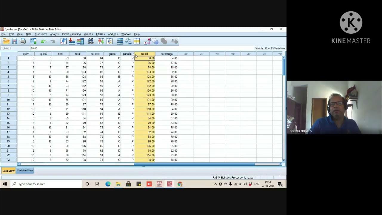 RECODE INTO SAME VARIABLE AND DIFFERENT VARIABLE IN SPSS। Anjani Ray । Hindi - YouTube