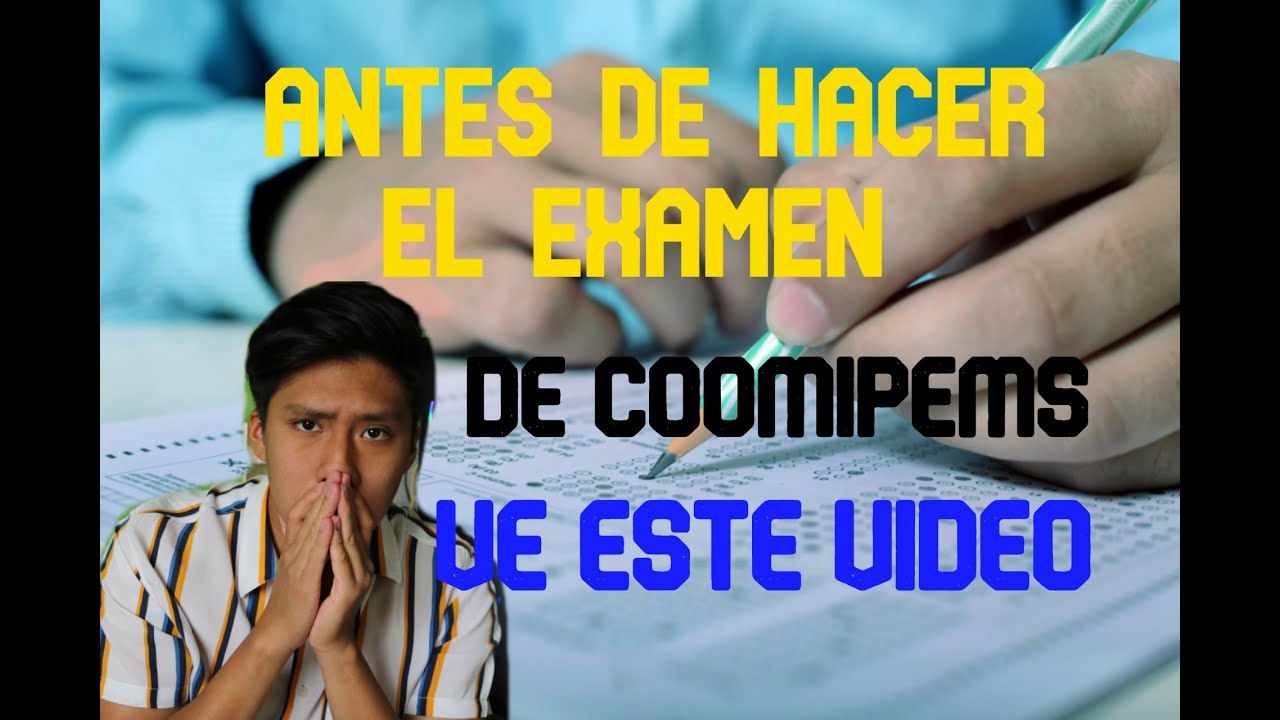 COMO HACER EL EXAMEN COMIPEMS 2021( TIPS Y CONSEJOS) - YouTube