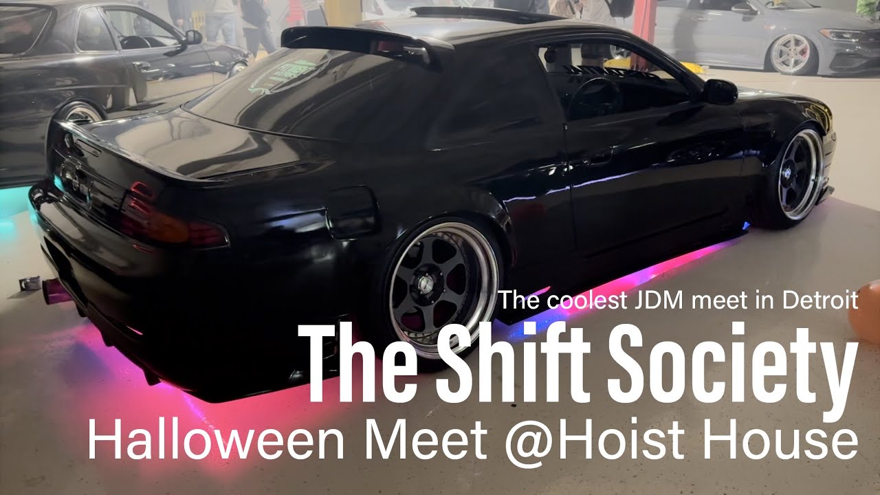 The Shift Society JDM Halloween Meet at Hoist House - YouTube