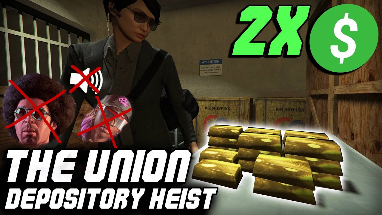 $2X On The Union Depository Heist This Week!, GTA Online Auto Shop ...
