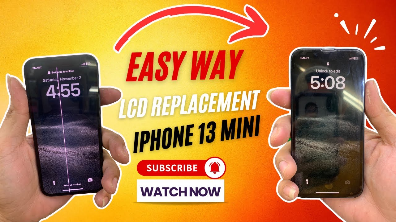iPhone 13 MiNi LCD Replacement | How to Replace LCD iPhone 13 MiNi ...