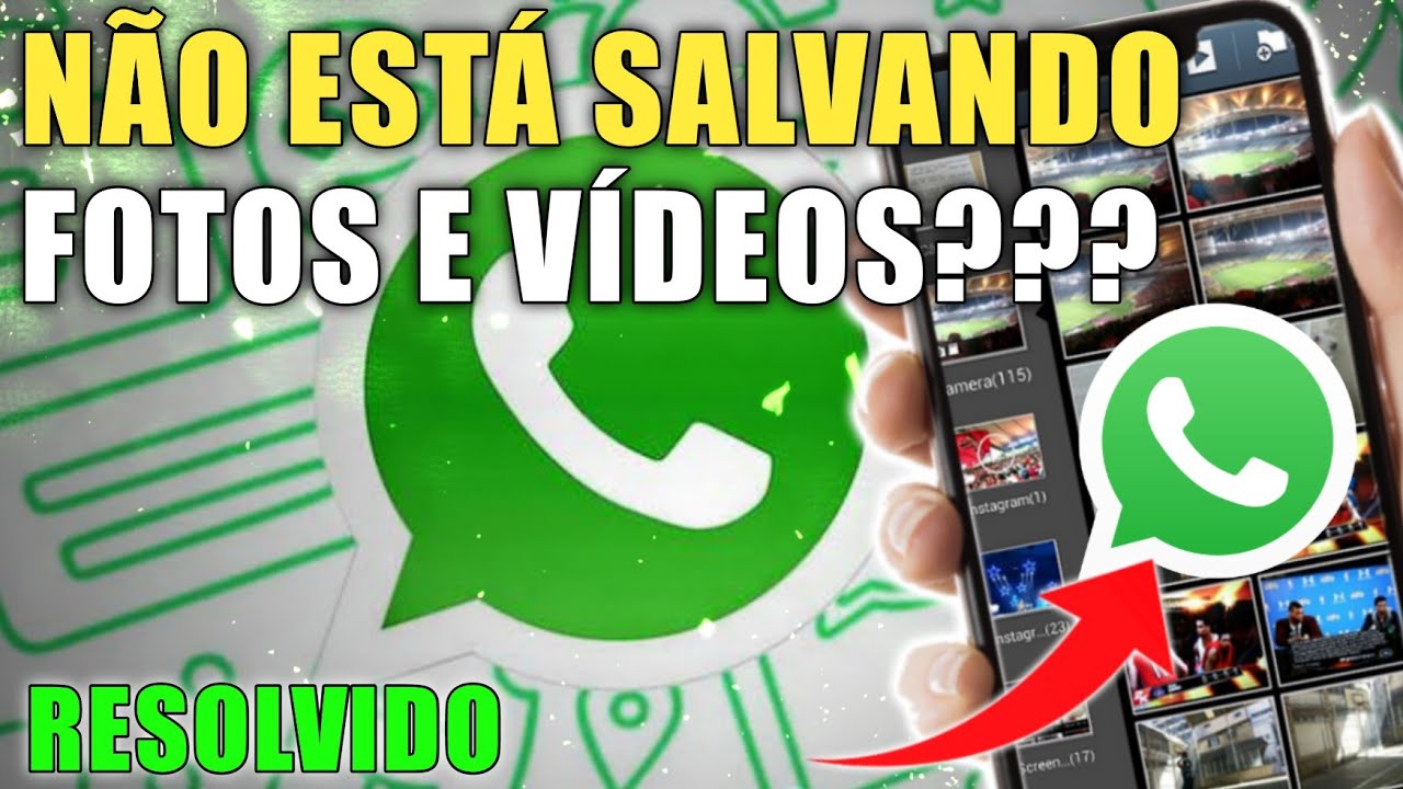 Como salvar vídeos e fotos do WhatsApp na galeria - YouTube