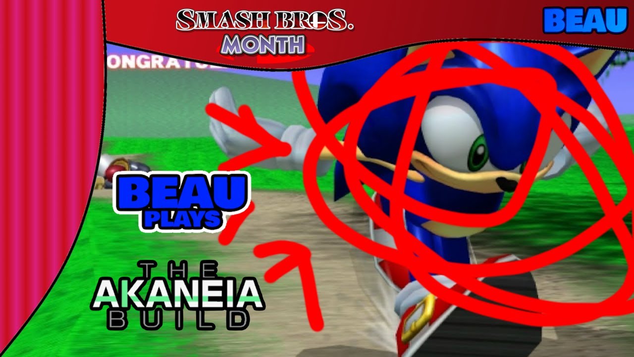 Beau Plays: Super Smash Bros. Melee: Akeneia Build (SMASH BROS MONTH ...