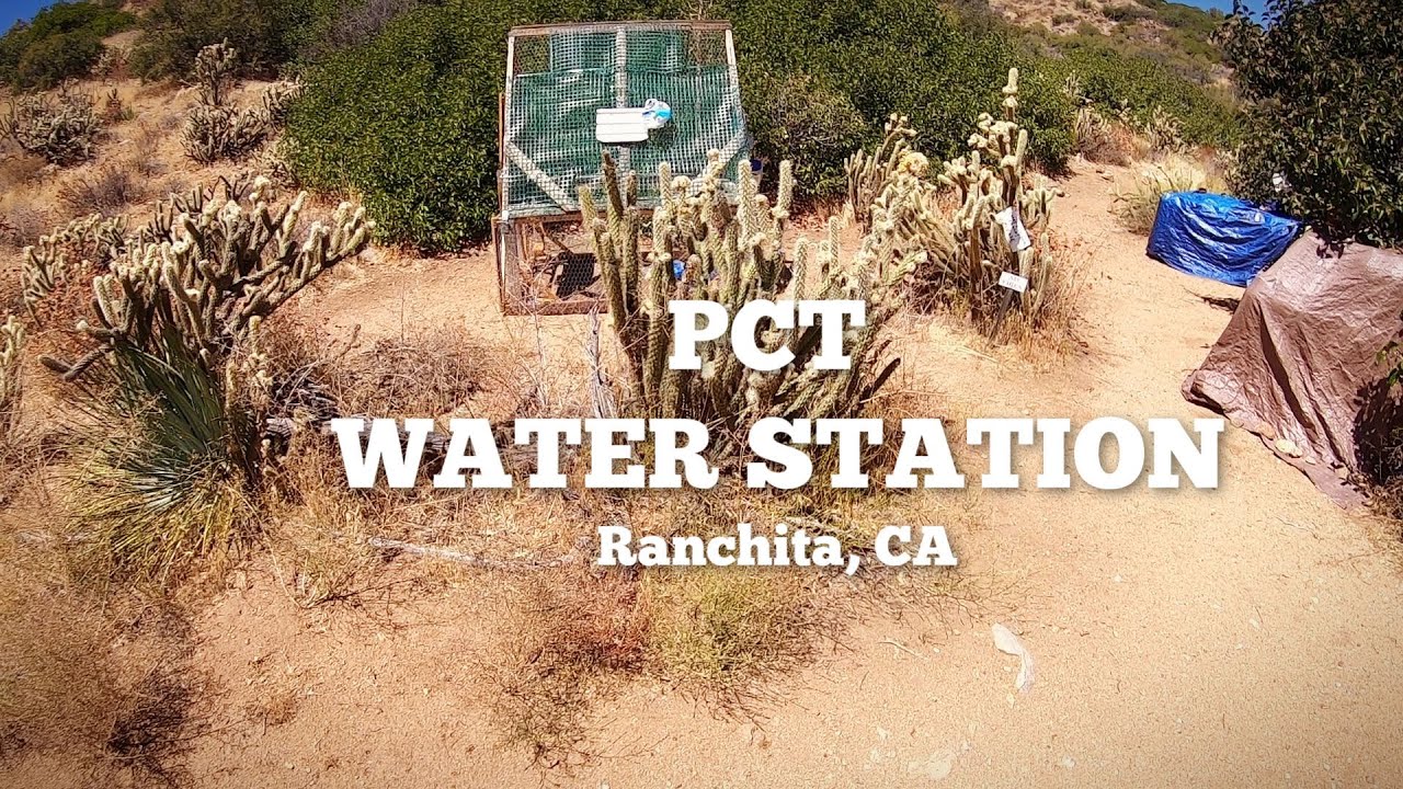 PCT Water Station - YouTube