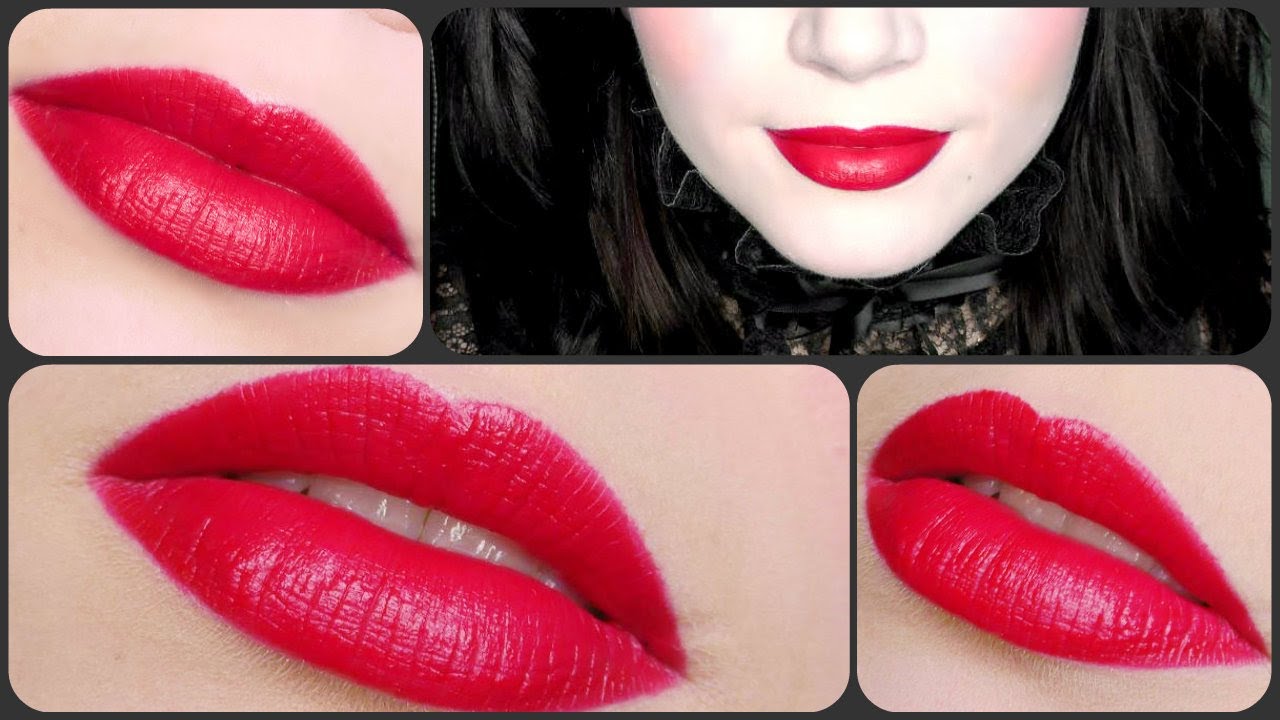 Perfect Red Lips! - YouTube